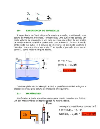 11 Hidrostática | PDF