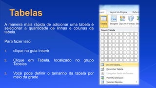 Aula 11 - Word 2010 | PPTX