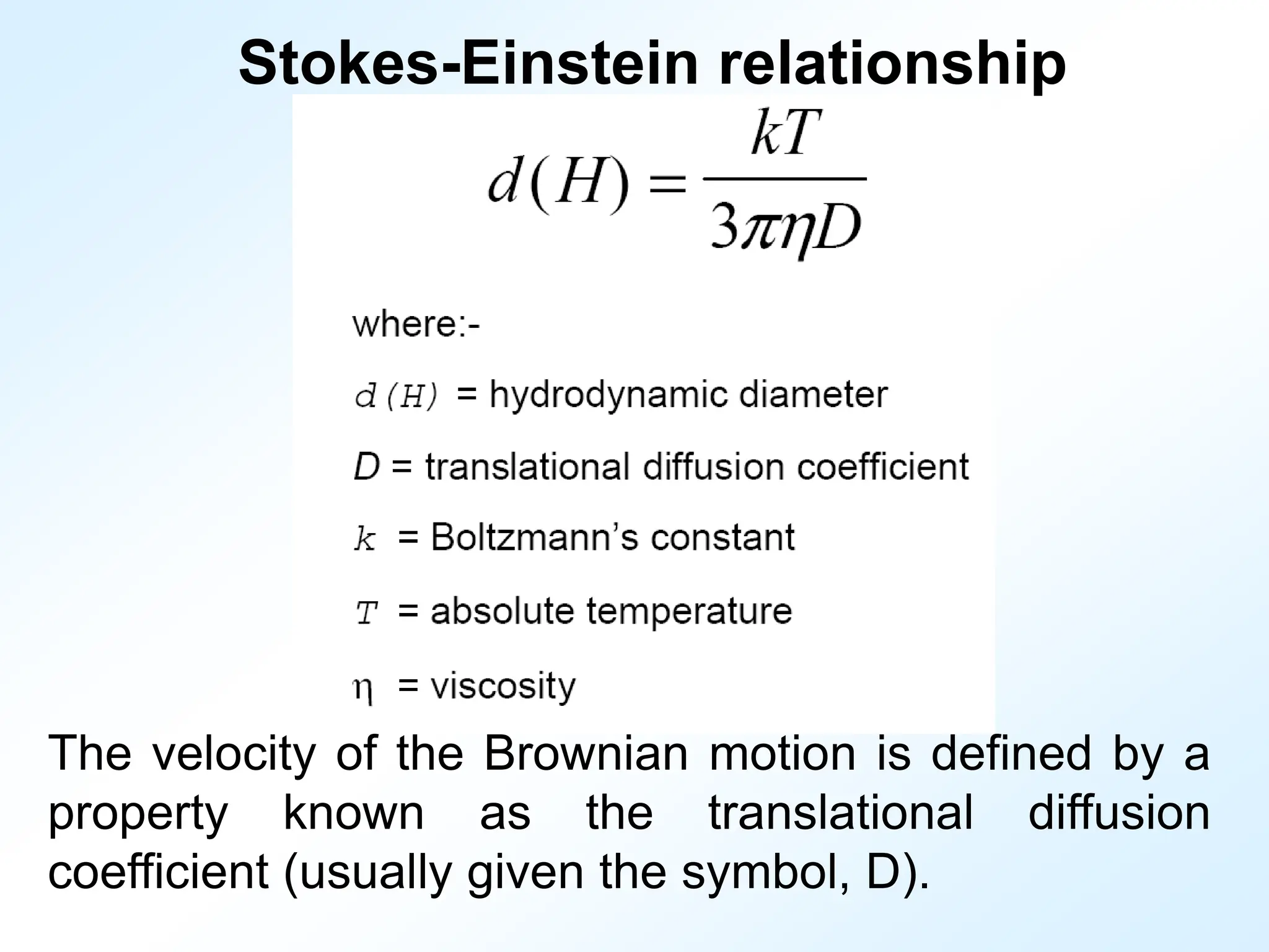 Particles size analysis and light scattering methods | PPT