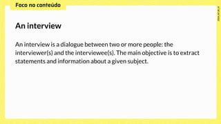 Aula 12 - Entrevista a classmate@@@@@@@@@@@@@ | PPTX