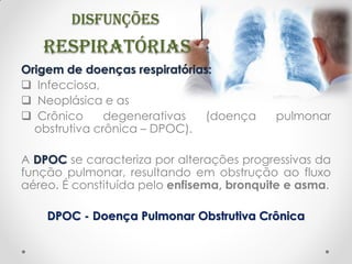 Aula 14 - Doenças Respiratórias - DPOC (Enfizema, Bronquite Crônica ...