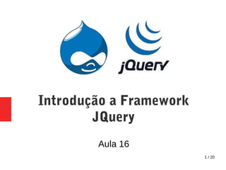 Aula16 - Jquery | PPT