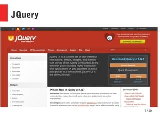 Aula16 - Jquery | PPT