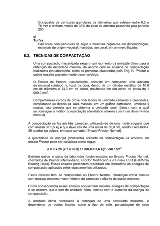Aula 19 equipamentos para escavação e compactação e transporte vl | PDF