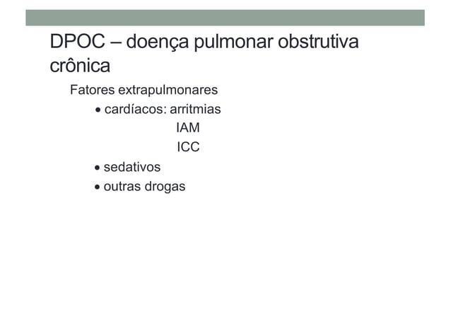 Aula 1 pneumonias e DPOC.pptx | Download Gratuito