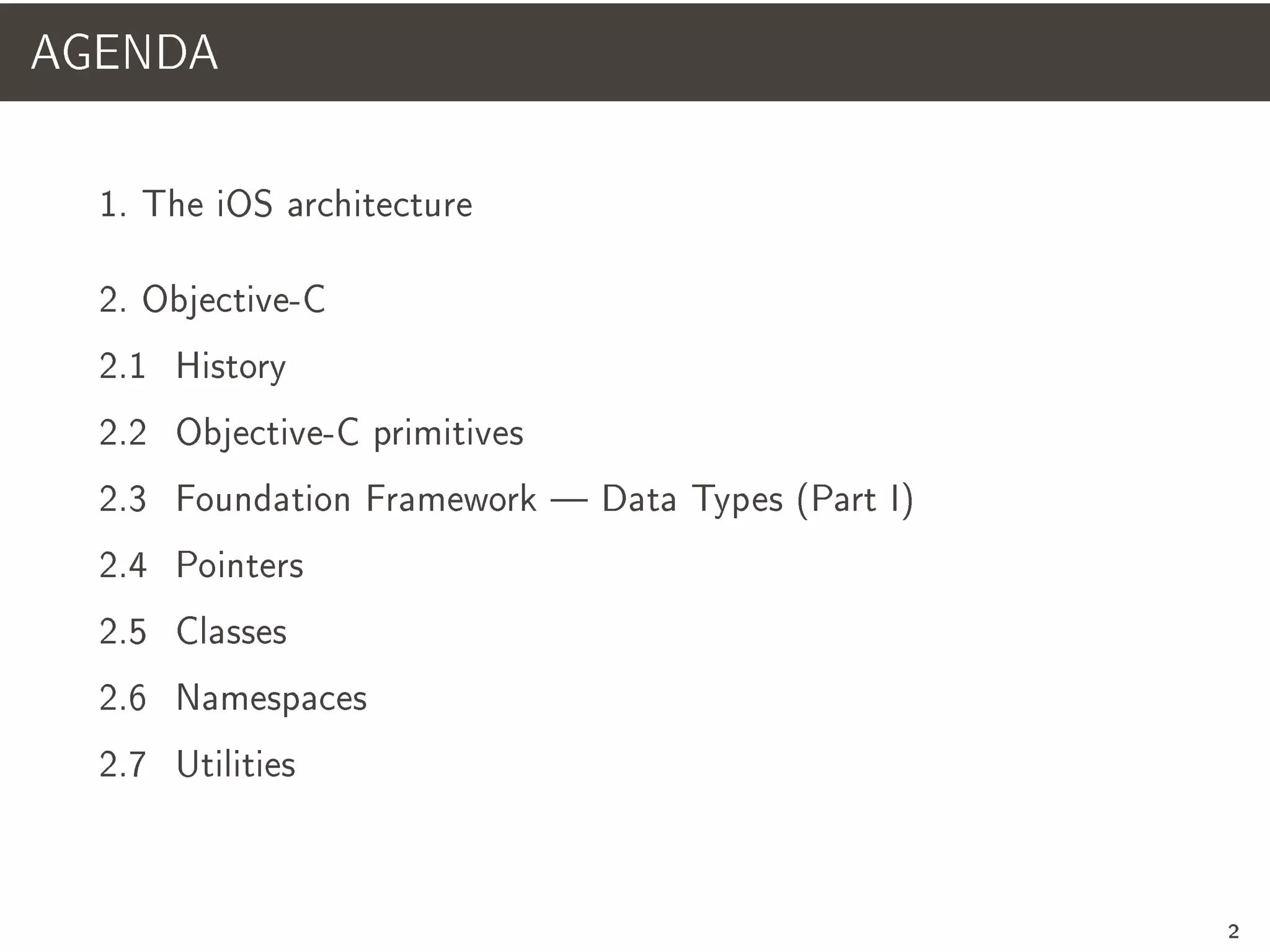 Introduction to iOS and Objective-C | PDF
