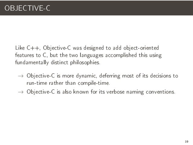 Introduction to iOS and Objective-C