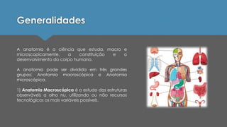 Aula 2 - Anatomia - Cortes e cavidades do corpo humano.pptx
