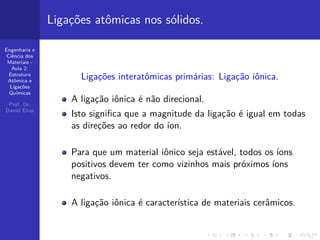 Estrutura Atômica e Ligações Químicas | PDF