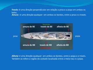 Aula 2 nomenclatura do navio - parte 2 | PDF