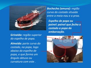 Aula 2 nomenclatura do navio - parte 2 | PDF