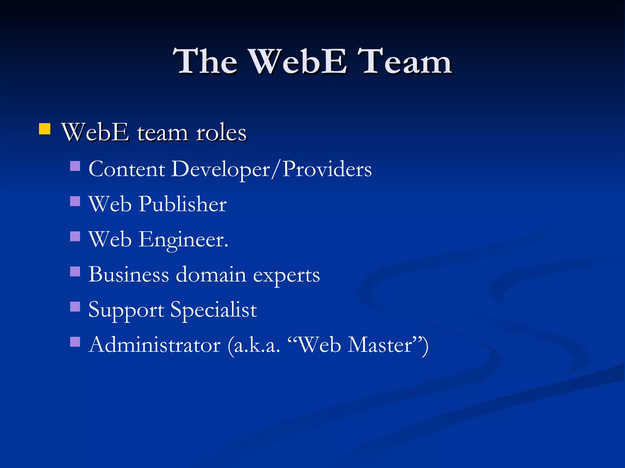 Aula 2 - Planning for Web Engineering by Roger Pressman | PPT