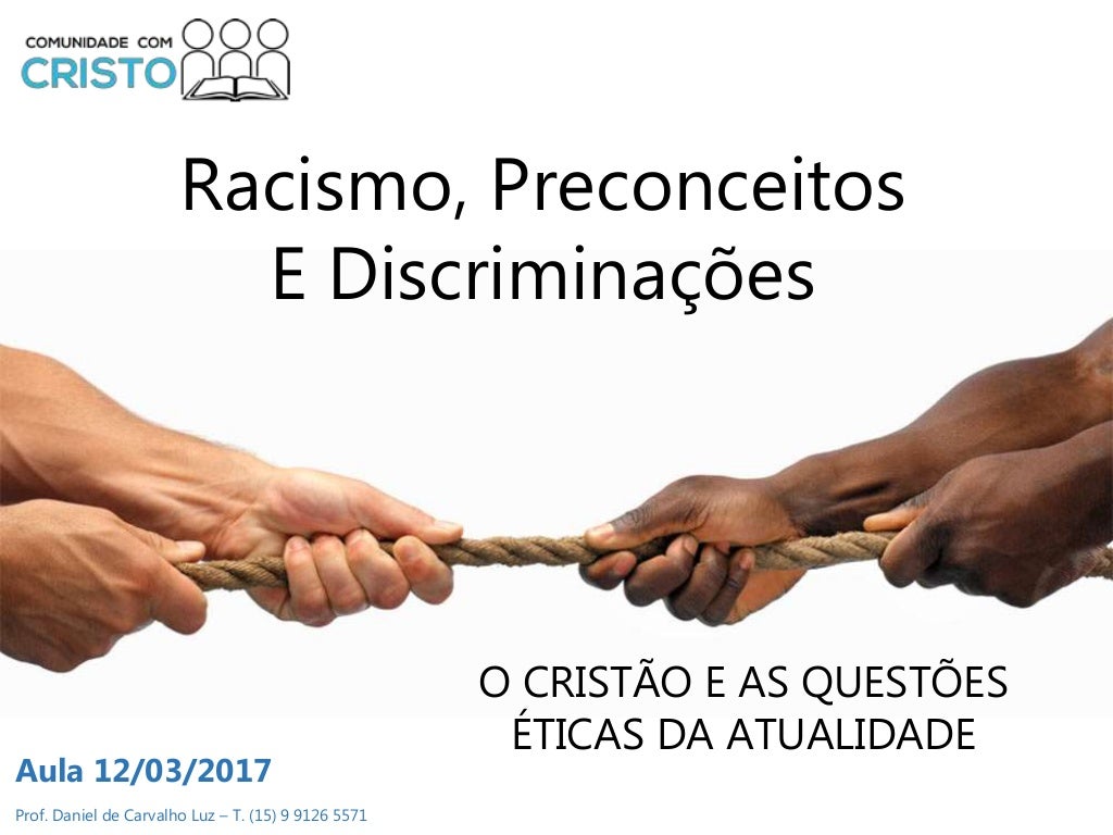Atividades Sobre Preconceito E Discriminação - FDPLEARN