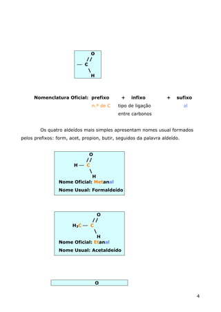 Química Orgânica - Funções Orgânicas Oxigenadas e Nitrogenadas | PDF