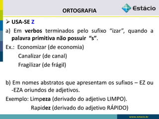 Aula 2 ortografia uso de s z_ss_c | PPTX