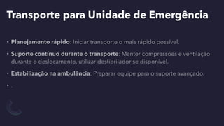 Aula 2 Parada RCP DEA .pptx urgencia e emergencia | PPTX
