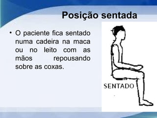 Aula 2 __posicoes_para_exames | PPT