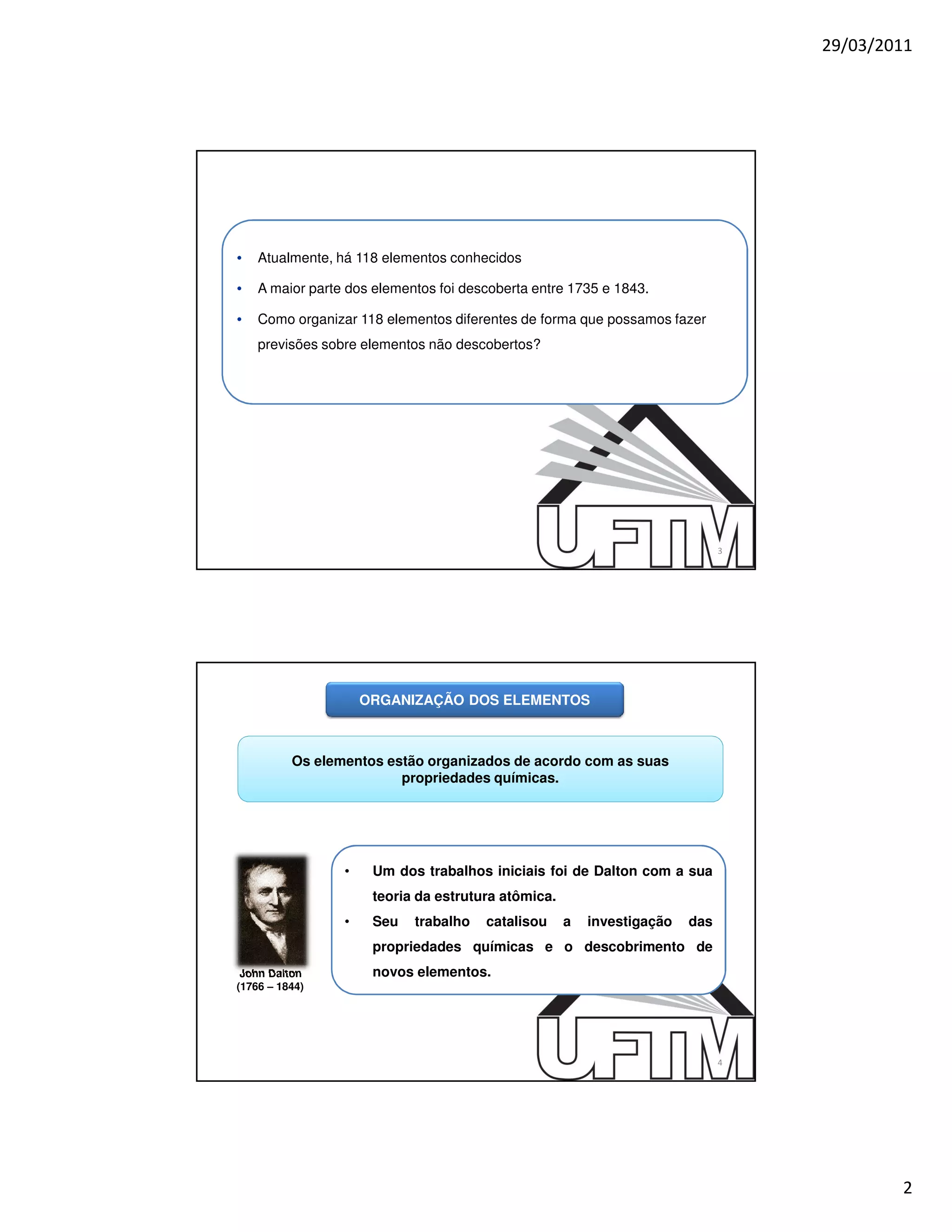 Aula 2 tabela periódica | PDF