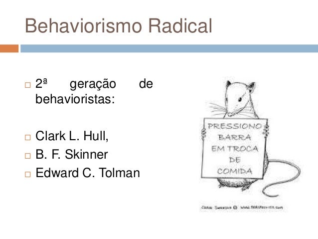 Aula 3 behaviorismos
