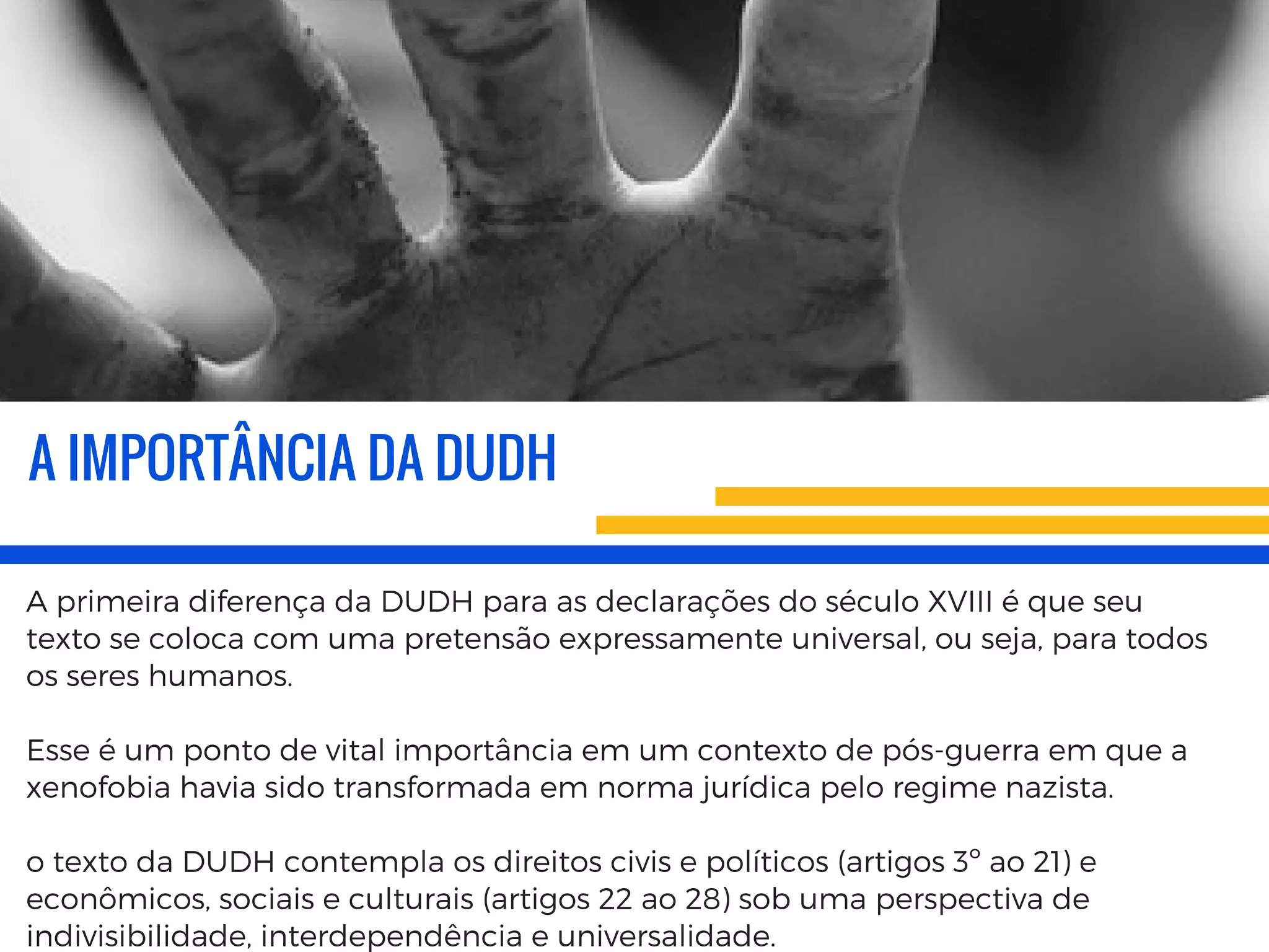 Aula 3 - Os 70 anos da DUDH | PDF