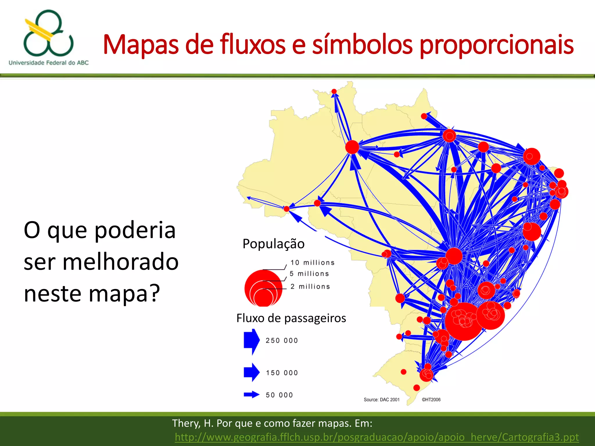 Mapas de Densidade de Pontos e Mapas de Fluxos | PPT