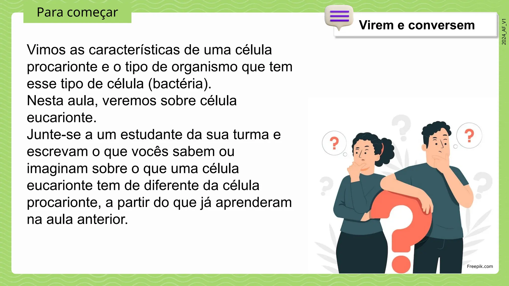 célula eucarionte - ensino fundametal 6 ano | PPT