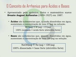 aula 4 - acidos e bases aula ensino medio | PPTX
