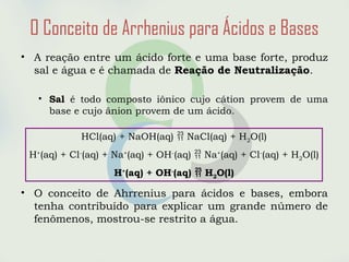 aula 4 - acidos e bases aula ensino medio | PPTX