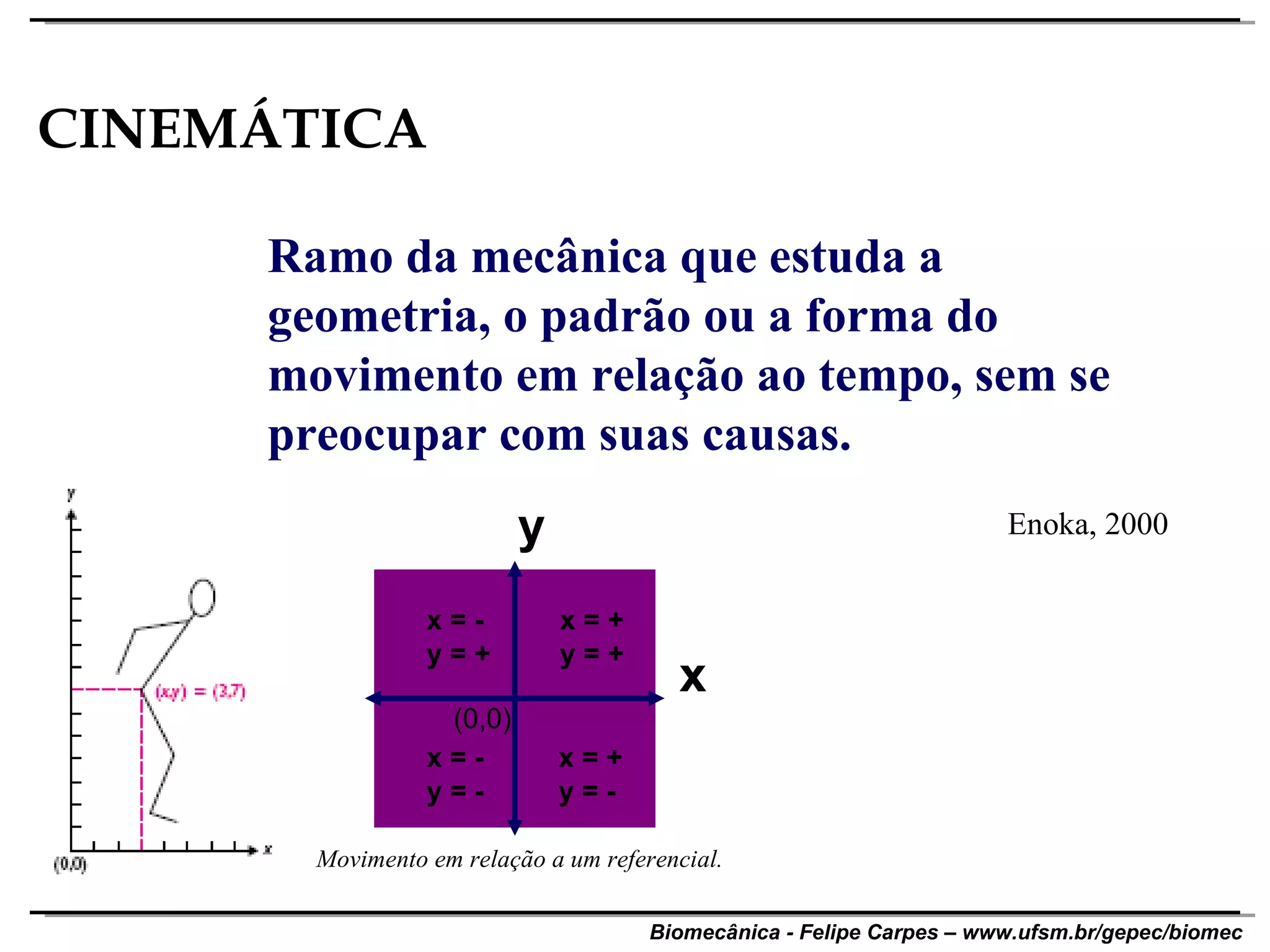 Aula 4 Cinematica Linear (partes 1 e 2) | PPT