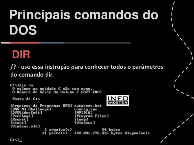 Comandos ms-dos - Atualizado 29/10/2014