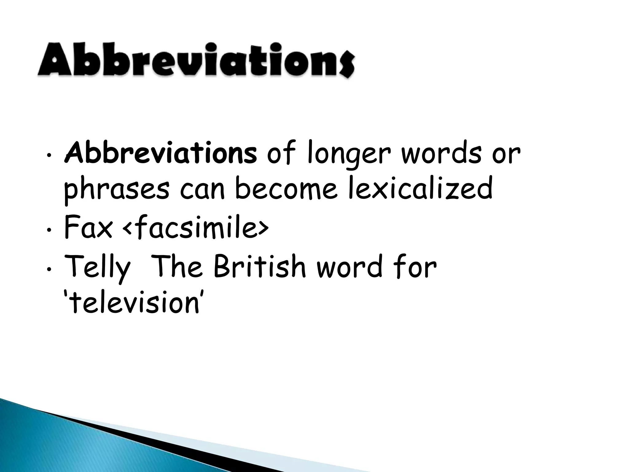 Aula 4 word formation | PPTX