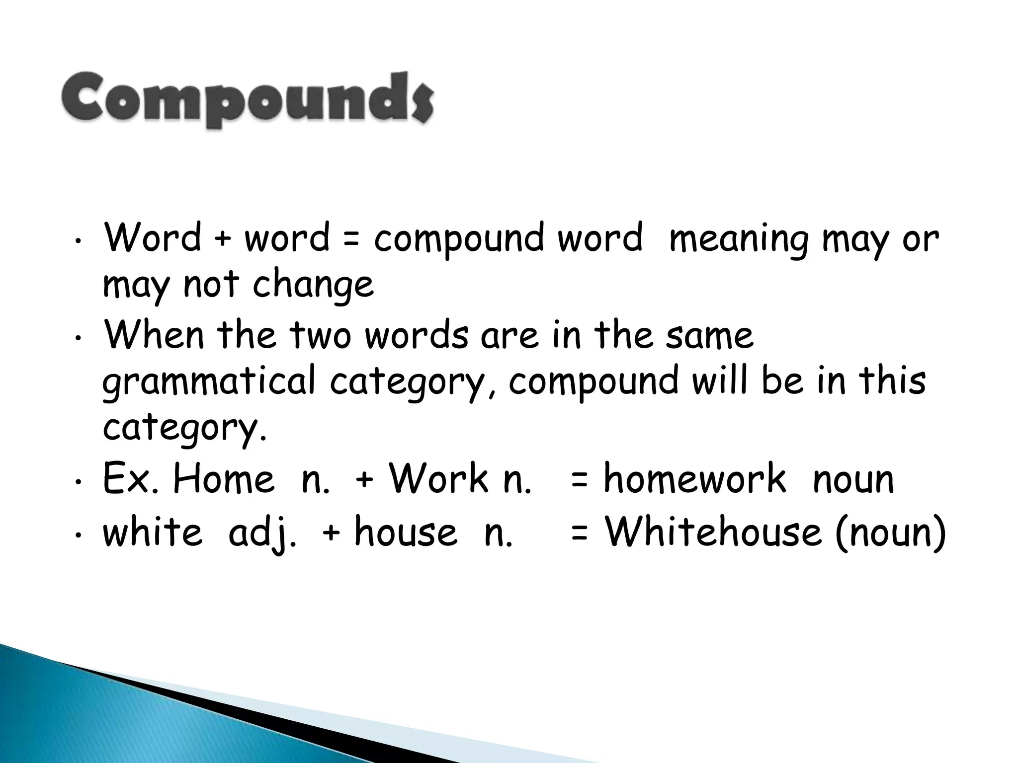 Aula 4 word formation | PPTX