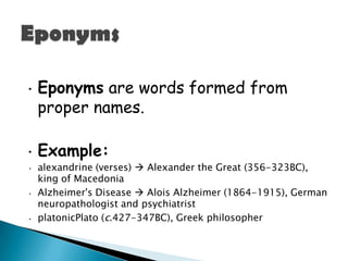 Aula 4 word formation | PPTX