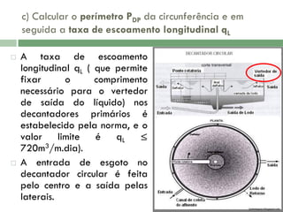 Aula 4 explicação decantadores dimensionamento | PDF