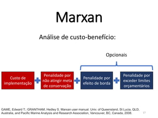 Planejamento Sistemático de Conservação - Prática com o Marxan | PPT