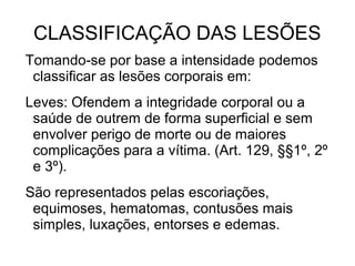 Aula 4 traumatologia forense | ODP