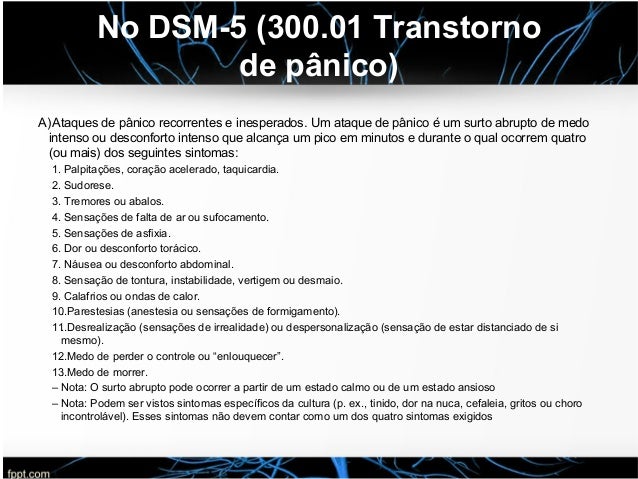 Transtornos de ansiedade
