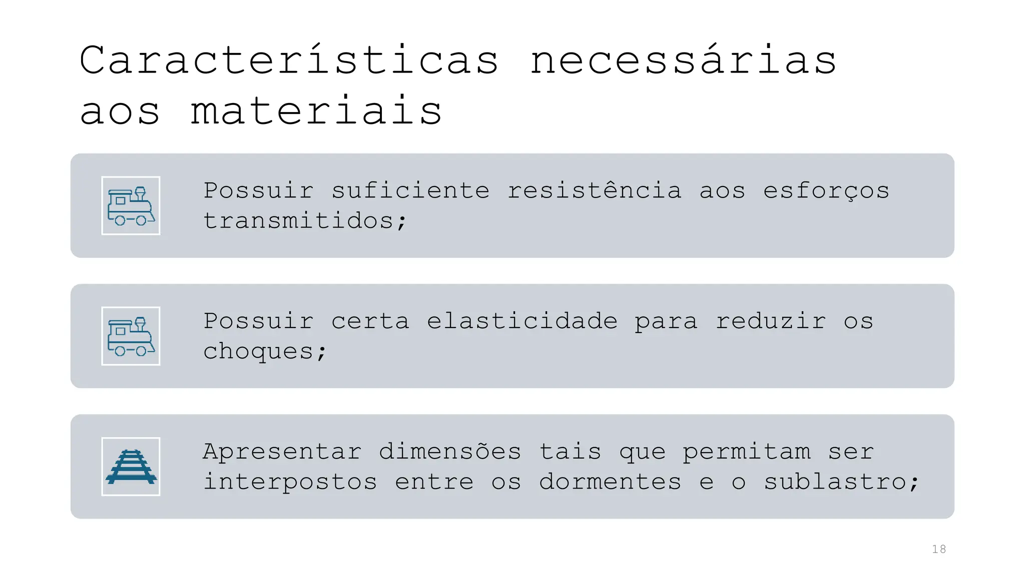 componentes de infra e superestrutura ferrovias | PPT