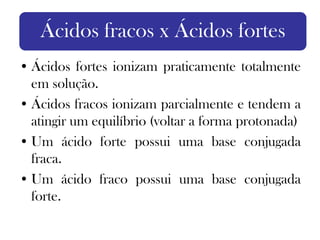 Aula 5 ácidos x bases | PDF