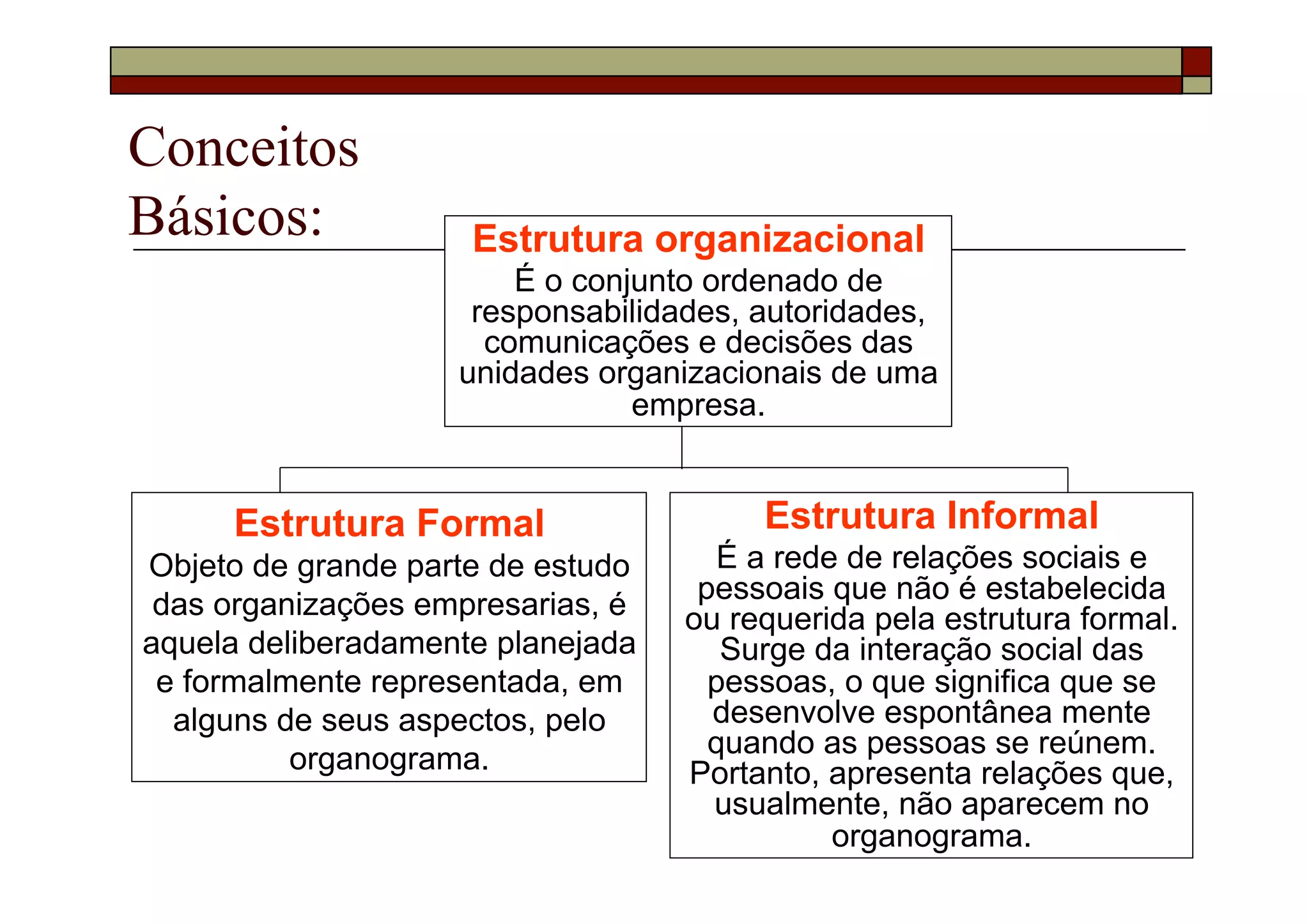 Aula 5 estrutura organizacional | PDF
