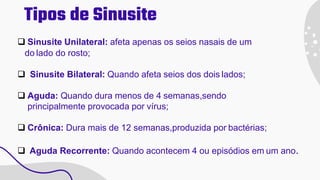 Aula 5 - Sinusite / faringite e amigdalite | PPTX