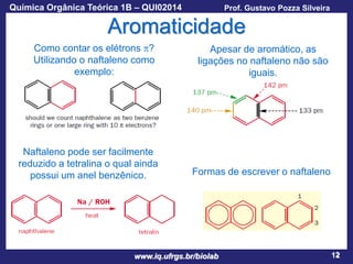 Aula 6 aromaticidade | PDF
