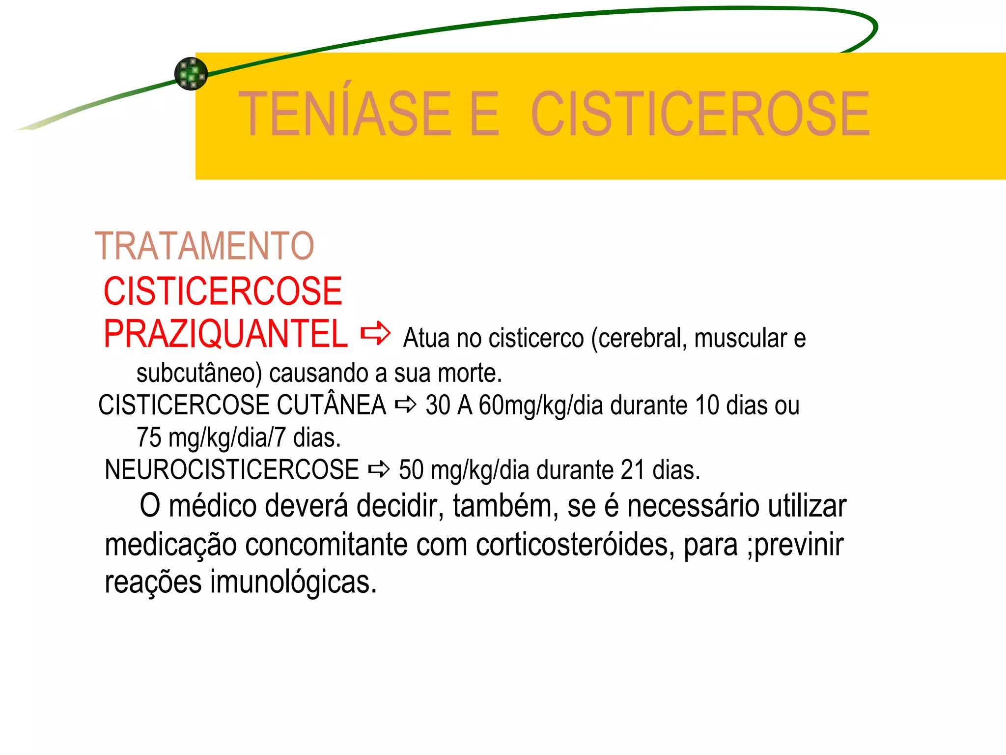 Aula 6 Teniase E Cisticercose | PPT