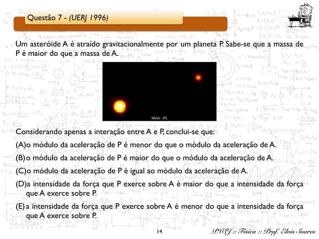 Aula 6 - Terceira Lei de Newton - Física - PVSJ - Prof Elvis | PPT
