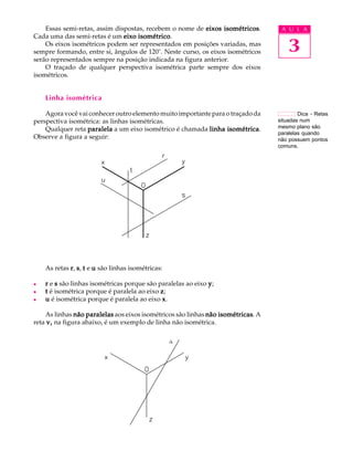Aula 6 [perspectivas isometricas] | PDF