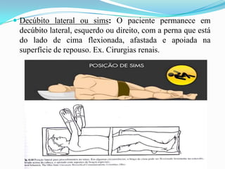 Aula 7 posições cirúrgicas | PPT