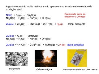 Aula 9 - Metais - Aluminotermia. Conceitos e Definição | PDF
