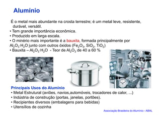 Aula 9 - Metais - Aluminotermia. Conceitos e Definição | PDF