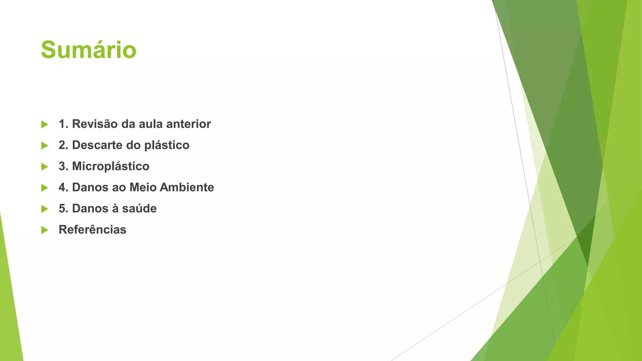 Aula 3 - Microplástico | PPT