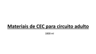 Aula circuito de cec | PPTX